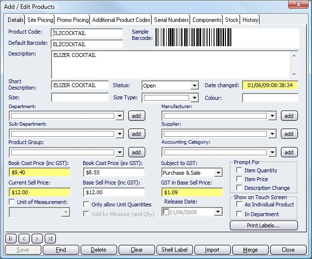Cocktail Example - Amicus Documentation