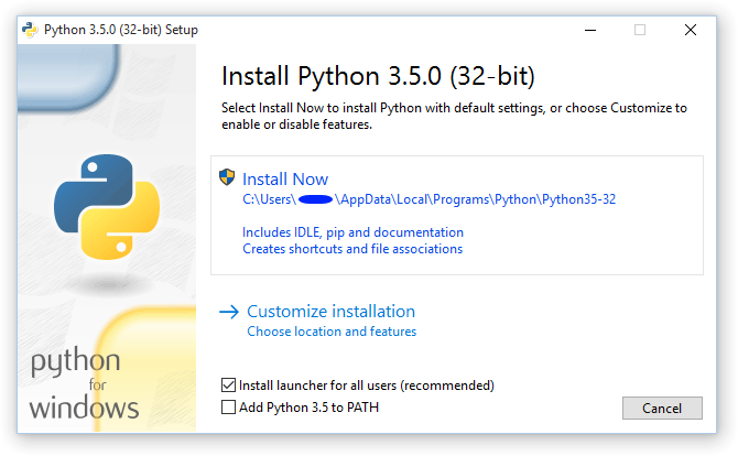 Installed Python 3 install Python 2 Gerabite