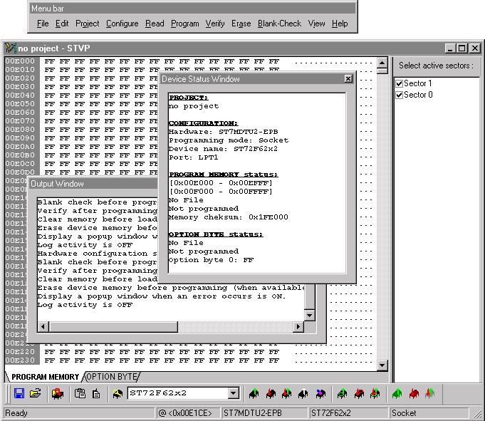 Visual environment - ST Visual Programmer Documentation