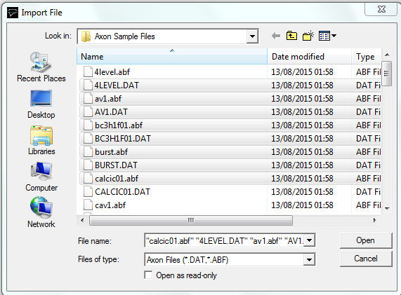 Importing Other Data File Formats - WinWCP V5.3.8 Documentation