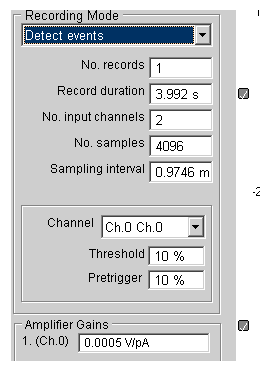 Detect Events - WinWCP Documentation