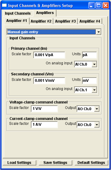 Configuring Amplifier Support in WinWCP - WinWCP Documentation
