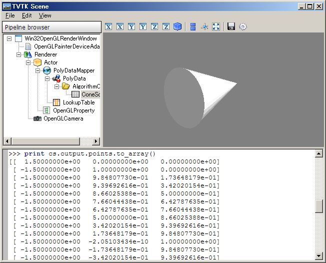 TVTK-三维可视化数据 - Python Scientific Calculator Documentation